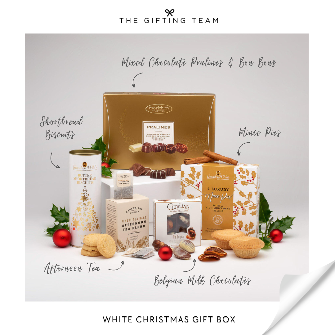White Christmas Gift Box – A Sneak Peek – The Gifting Team