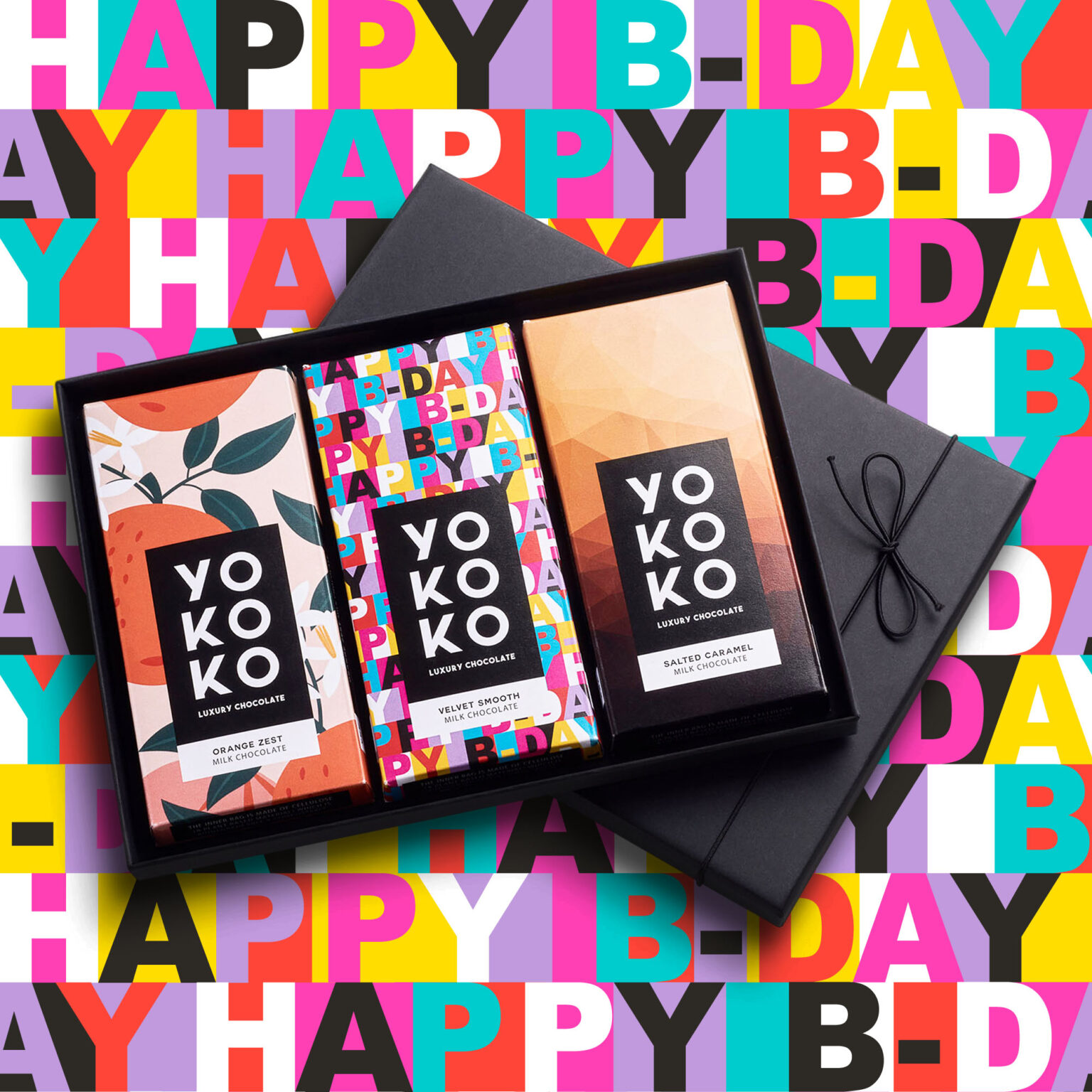 Happy Birthday YOKOKO Luxury Chocolate Gift Box – The Gifting Team